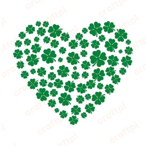 Shamrock SVG Bundle SVG File for Cricut & Silhouette | Craftpi
