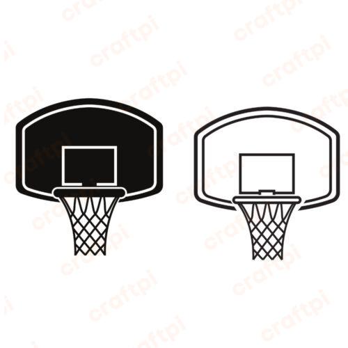 Basketball Splatter SVG File for Cricut & Silhouette | Craftpi