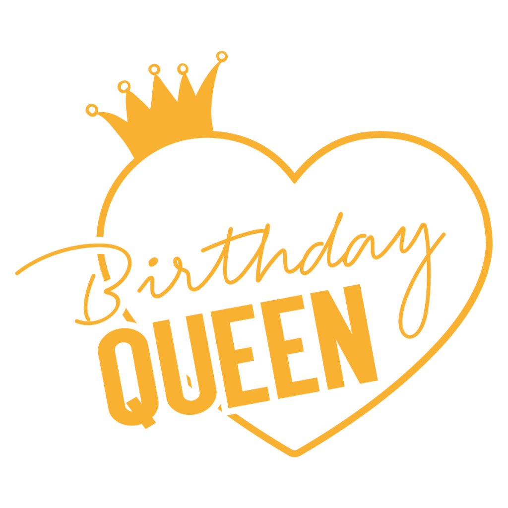 Birthday Queen Heart SVG File for Cricut & Silhouette | Craftpi