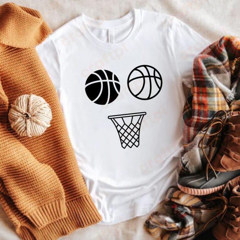 Basketball Balls & Hoops Net SVG File for Cricut | Craftpi