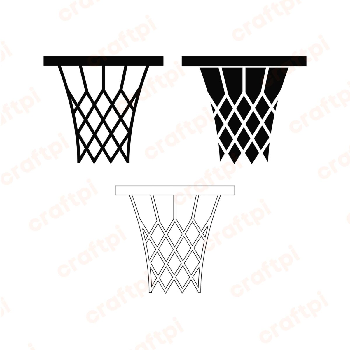 Basketball Splatter SVG File for Cricut & Silhouette | Craftpi
