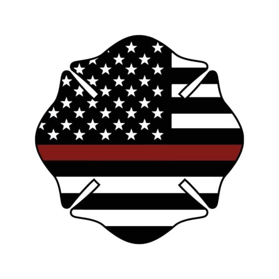 Hero Heart Firefighter SVG File for Cricut & Silhouette | Craftpi