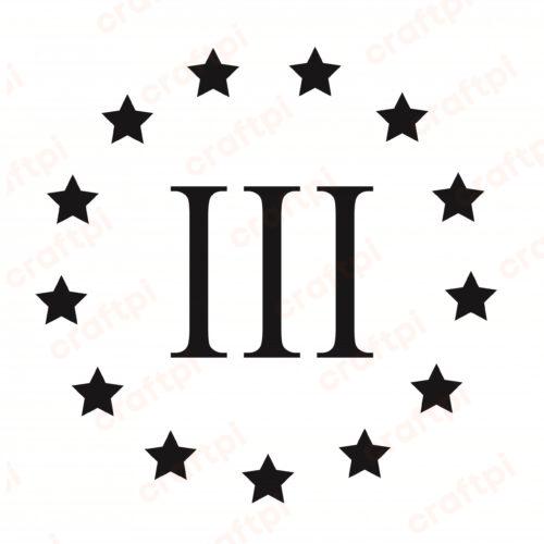 Tyranny Becomes Law Three Percenter SVG File for Cricut | Craftpi