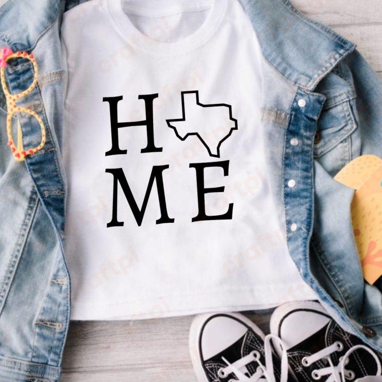 Texas Home SVG File for Cricut & Silhouette | Craftpi