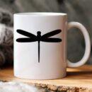 Basic Dragonfly Vector SVG, PNG, JPG, PSD, DXF Files | Craftpi