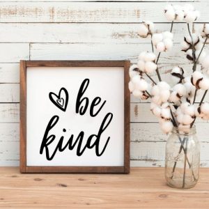 Be Kind Heart SVG, PNG, JPG, DXF, PSD Files | Craftpi