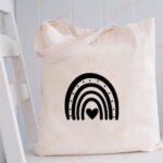 Free Black and White Boho Rainbow SVG, PNG, JPG, PSD, DXF Files | Craftpi