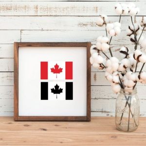 Canadian Flag SVG, PNG, JPG, PSD, DXF Files | Craftpi