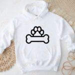 Dog Bone & Paw Monogram SVG, PNG, JPG, PDF Files | Craftpi