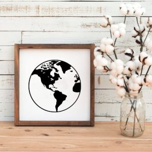 Layered Earth Outline SVG, PNG, JPG, PSD, DXF Files | Craftpi