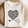 Free Leopard Heart Stethoscope SVG, PNG, JPG, PSD, DXF Files | Craftpi