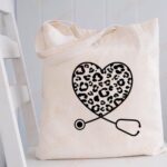 Free Leopard Heart Stethoscope SVG, PNG, JPG, PSD, DXF Files | Craftpi