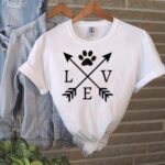 Love Crossed Arrow Paw SVG, PNG, PSD, JPG, DXF Files | Craftpi
