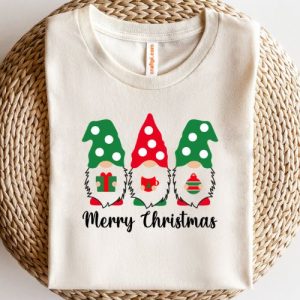 Merry Christmas Gnomes SVG, PNG, JPG, PSD, DXF Files | Craftpi