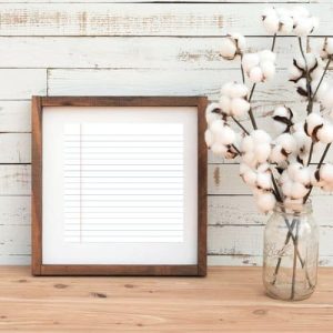 Free Notebook Paper SVG, PNG, JPG Files | Craftpi