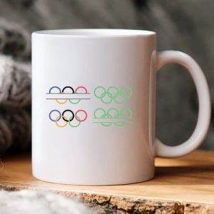 Free Olympic Rings Monogram SVG, PNG, JPG, PSD, DXF Files | Craftpi