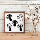 Polka Dot Mushroom Bundle SVG, PNG, JPG, PSD, DXF Files | Craftpi