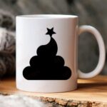Poop Tree Funny Christmas SVG, PNG, JPG, PSD, DXF Files | Craftpi