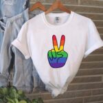 Rainbow Peace Symbol SVG, PNG, JPG, PSD, DXF Files | Craftpi