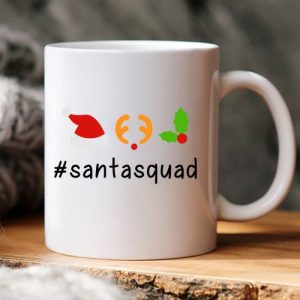 Santa Squad SVG, PNG, JPG, PSD, DXF Files | Craftpi
