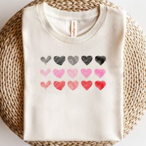 Scribble Hearts Bundle SVG, PNG, JPG, PSD, DXF Files | Craftpi