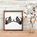 Skeleton Hands Pinky Promise SVG, PNG, JPG, PSD, DXF, AI Files | Craftpi