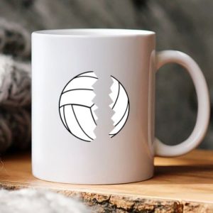 Split Volleyball SVG, PNG, JPG, PSD, DXF Files | Craftpi