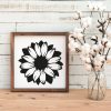 Sunflower for CNC SVG, PNG, PSD, JPG, DXF Files | Craftpi
