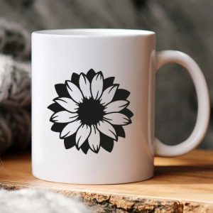 Sunflower for CNC SVG, PNG, PSD, JPG, DXF Files | Craftpi