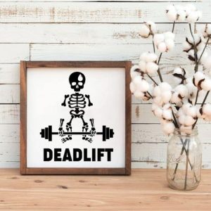 Free Skeleton Deadlift SVG, PNG, JPG, PSD, DXF Files | Craftpi