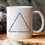 Triangle Frame SVG, PNG, JPG, PSD, DXF Files | Craftpi