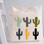 Hand Drawn Boho Cactus Bundle SVG, PNG, JPG, PSD, DXF Files | Craftpi