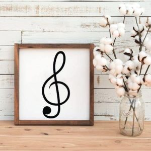 Free Treble Clef Symbol PNG, JPG, SVG, PSD, DXF Files | Craftpi