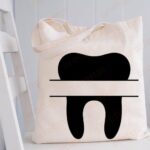 Teeth Monogram SVG, PNG, JPG, PSD, DXF Files | Craftpi