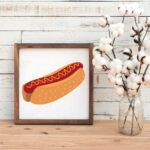 Hot Dog Clipart SVG, PNG, JPG, PSD, DXF Files | Craftpi