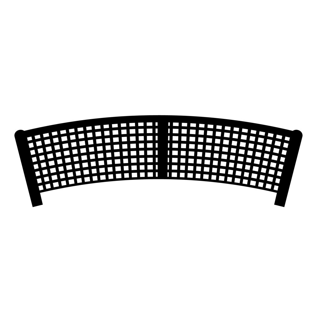 Tennis Net SVG, PNG, JPG, PSD, DXF Files | Craftpi