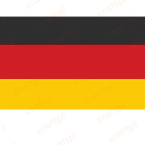 Germany Flag SVG, PNG, JPG, PSD, DXF Files | Craftpi