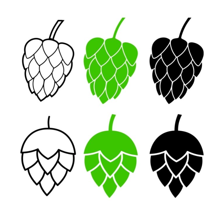 Beer Hops Bundle PNG, JPG, SVG, PSD, DXF Files | Craftpi