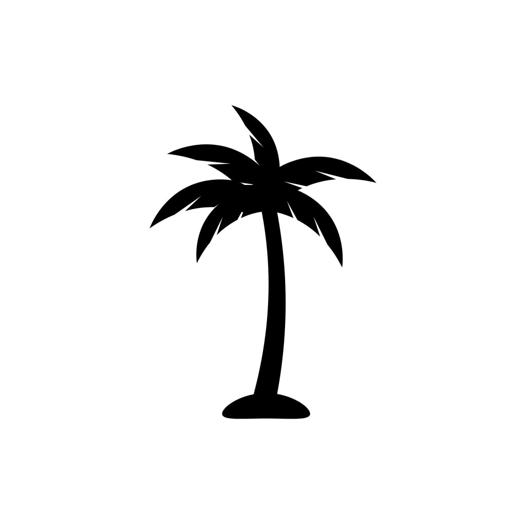 Free Palm Tree SVG, PNG, JPG Files | Craftpi