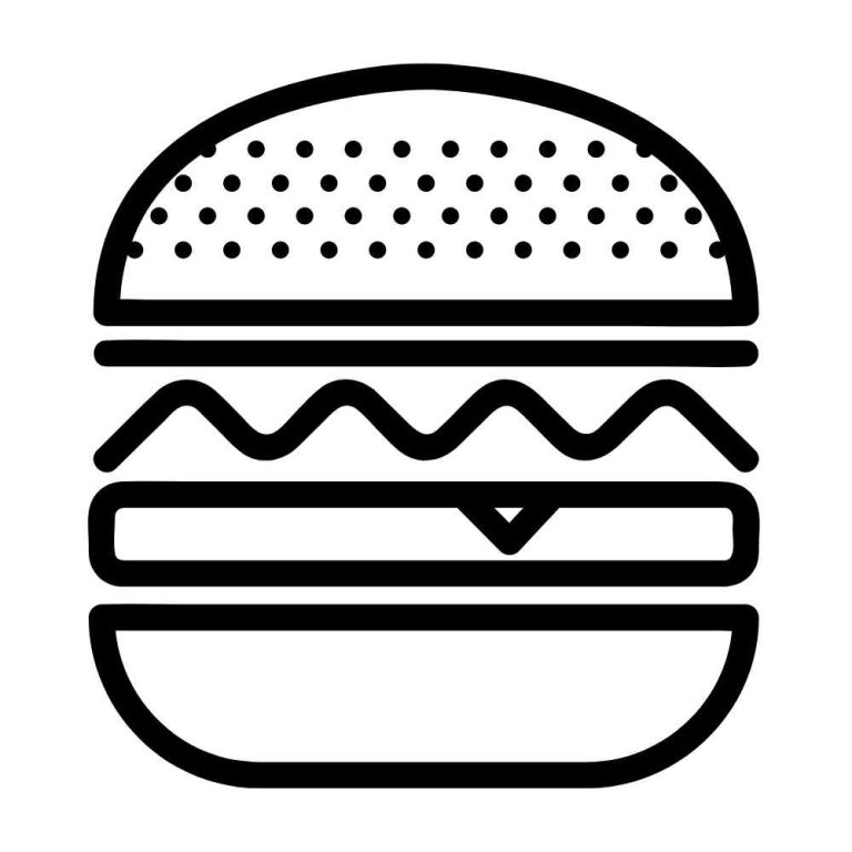 Hamburger Vector SVG, PNG, JPG Files | Craftpi
