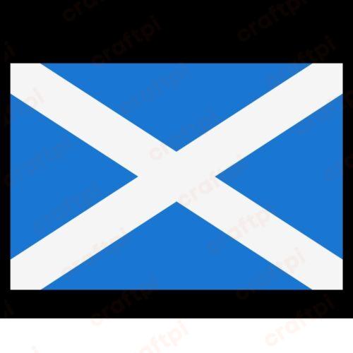 Scotland Flag SVG, PNG, PSD, JPG, DXF Files | Craftpi
