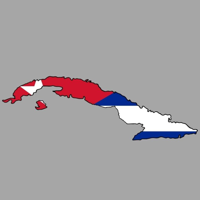 Cuba Flag Map SVG, PNG, JPG, PSD, DXF Files | Craftpi