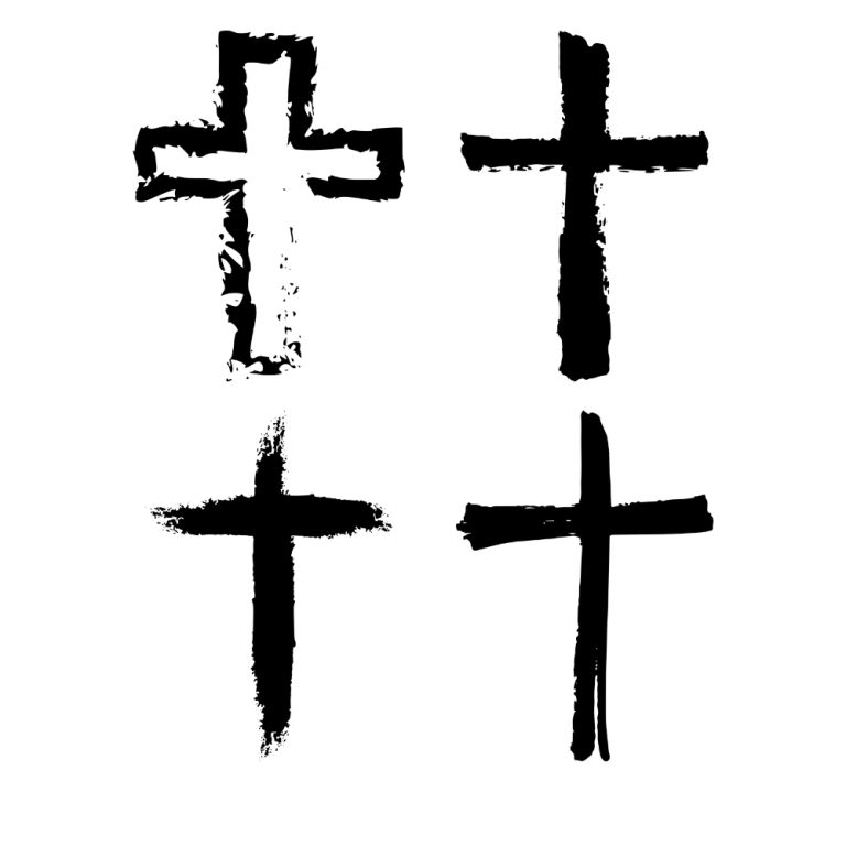 Christian Cross Symbol Vector PNG, JPG, SVG, PSD, DXF Files | Craftpi