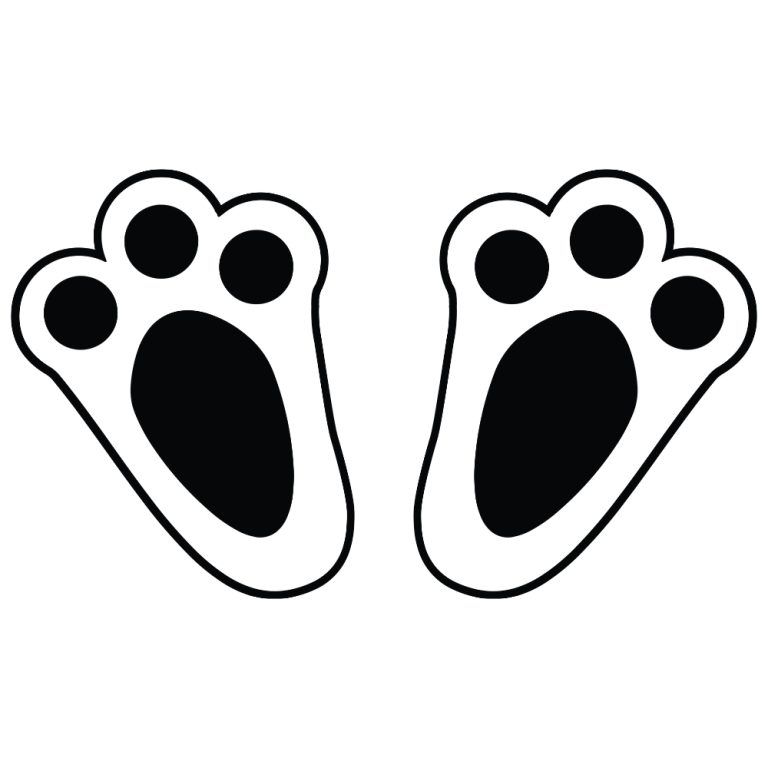 Dog Paw Tracks SVG, PNG, JPG, PSD, DXF Files | Craftpi