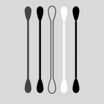 Cotton Swab SVG, PNG, JPG, PSD, DXF Files | Craftpi