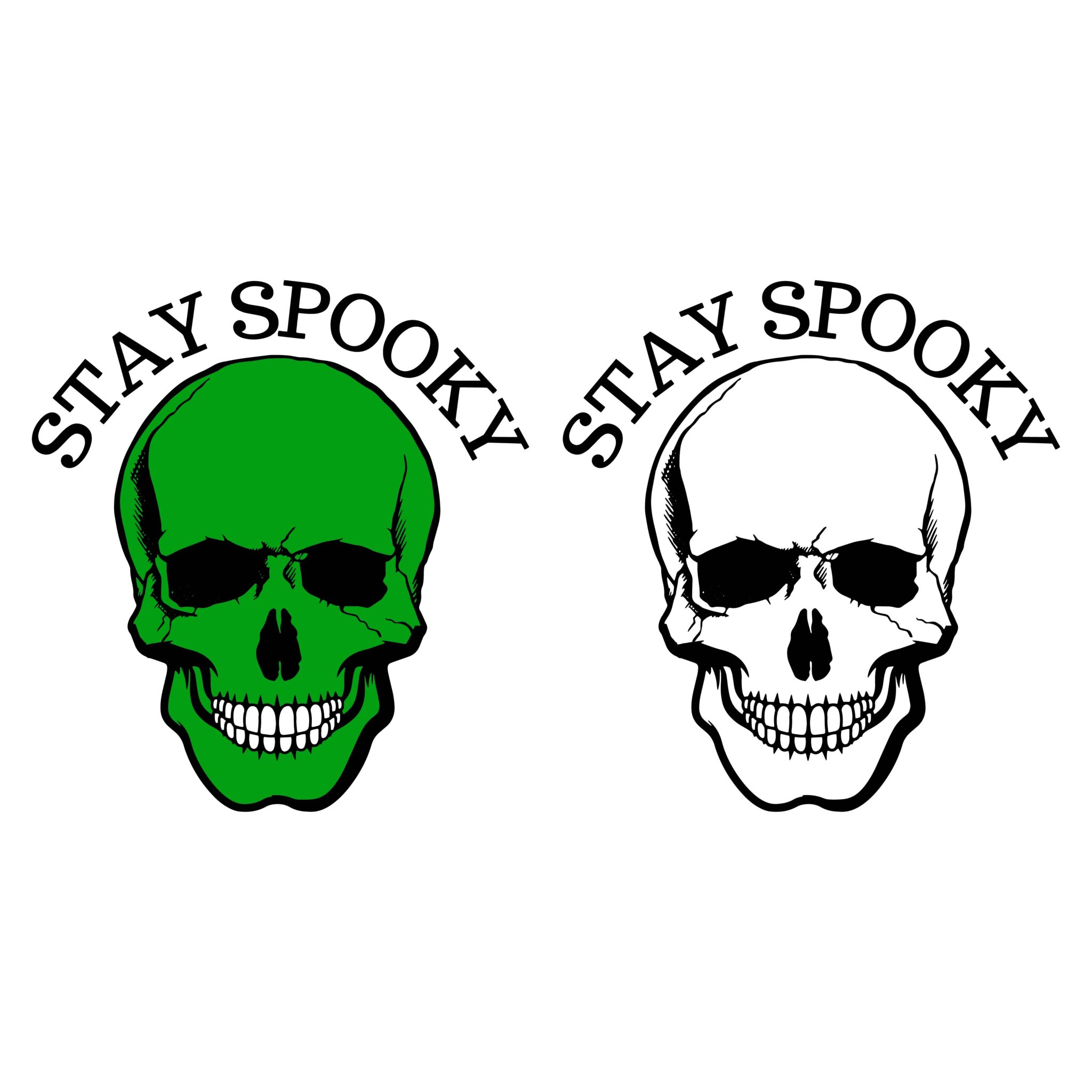 Spooky Skull PNG, JPG, SVG, PSD, DXF Files | Craftpi