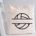 Volleyball Monogram SVG, PNG, JPG, PSD, DXF Files | Craftpi