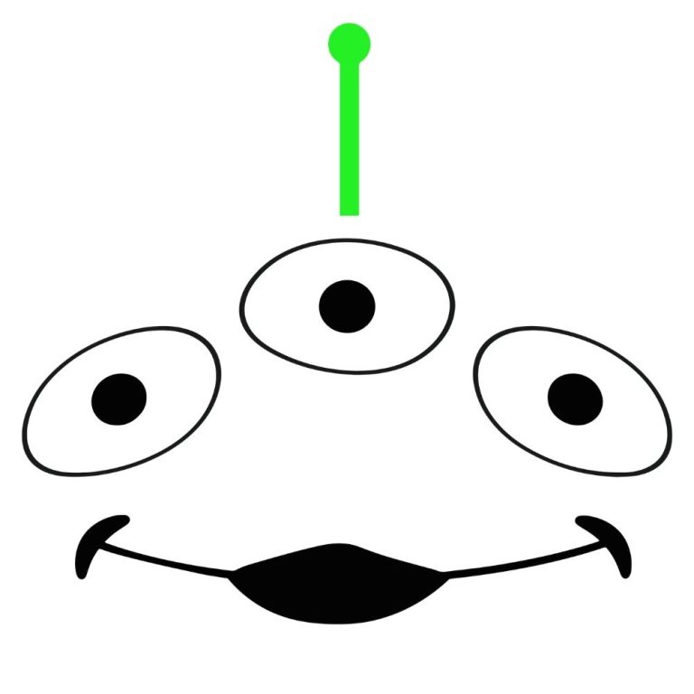 Alien Eyes SVG, PNG, JPG, PSD, DXF Files | Craftpi