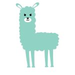 Cute Angry Lama SVG, PNG, JPG, PSD, DXF Files | Craftpi