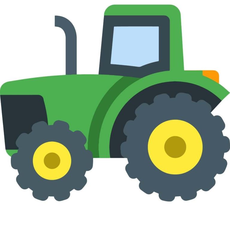 Farm Tractor SVG, PNG, JPG, PSD, DXF Files | Craftpi